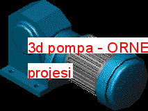 Proje Sitesi | 3d pompa Autocad Projesi
