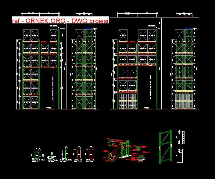 Proje Sitesi | raf Autocad Projesi