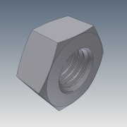 Proje Sitesi | Matice M10 DIN 934 Autocad Projesi
